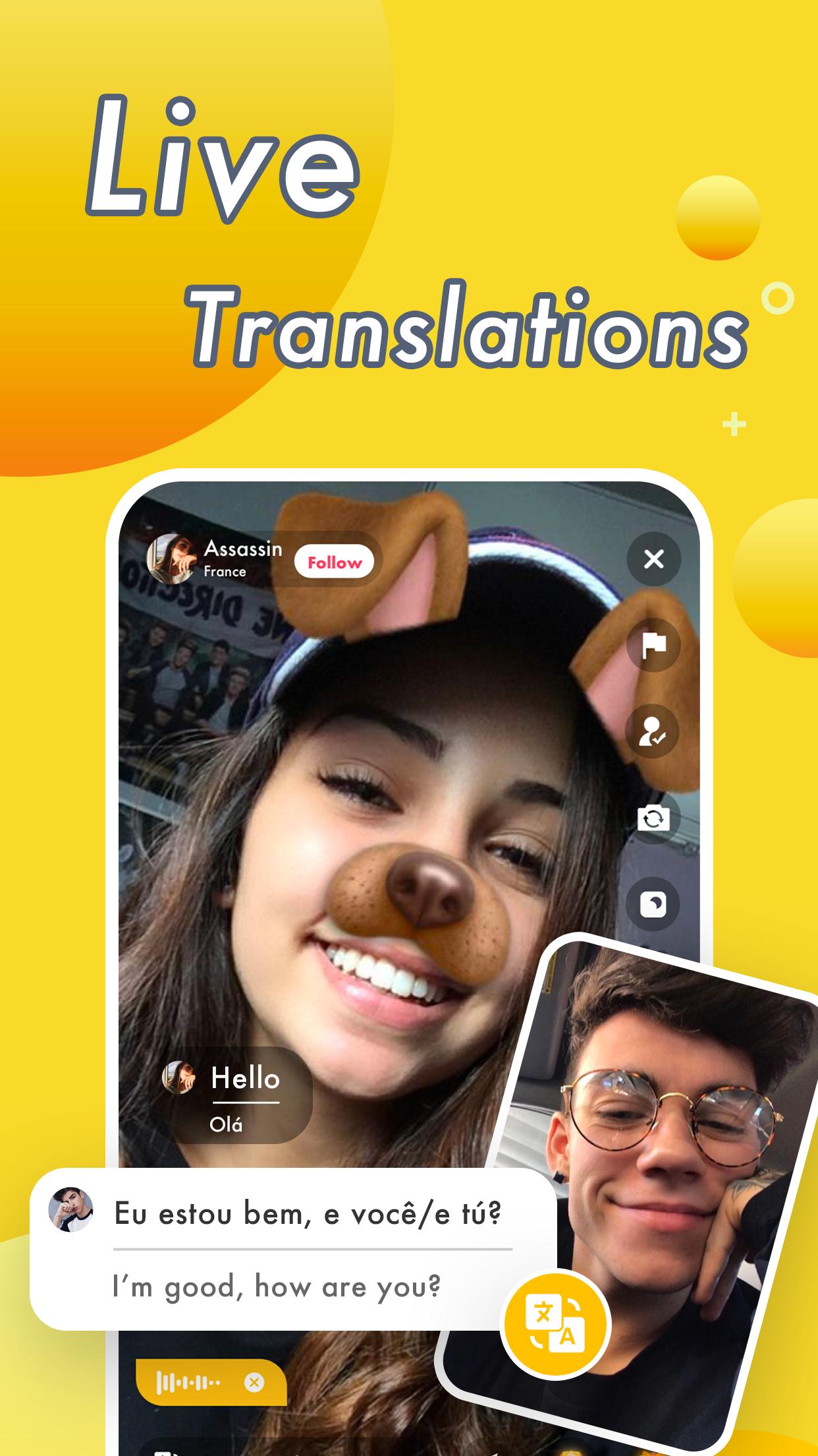 تنزيل Vimo - Random Video Chat & Voi على جهاز الكمبيوتر | مسؤول GameLoop