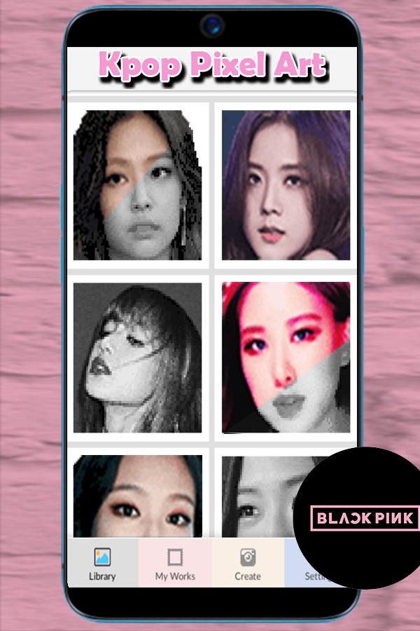 Download Kpop Pixel Art-Blackpink Coloring by Number android on PC