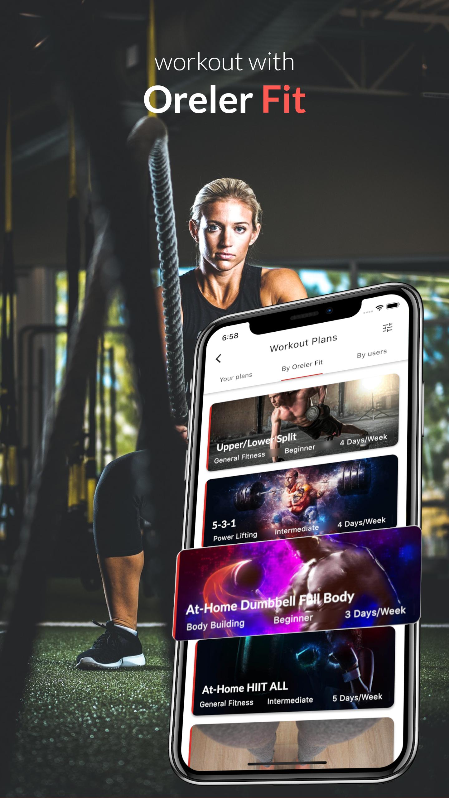 在電腦上下載Oreler Fit: workout tracker | GameLoop官方網站