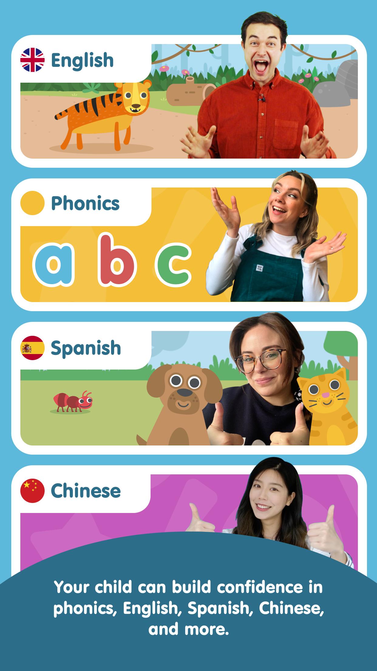 Baixe Lingumi - Languages for kids no PC | Oficial GameLoop
