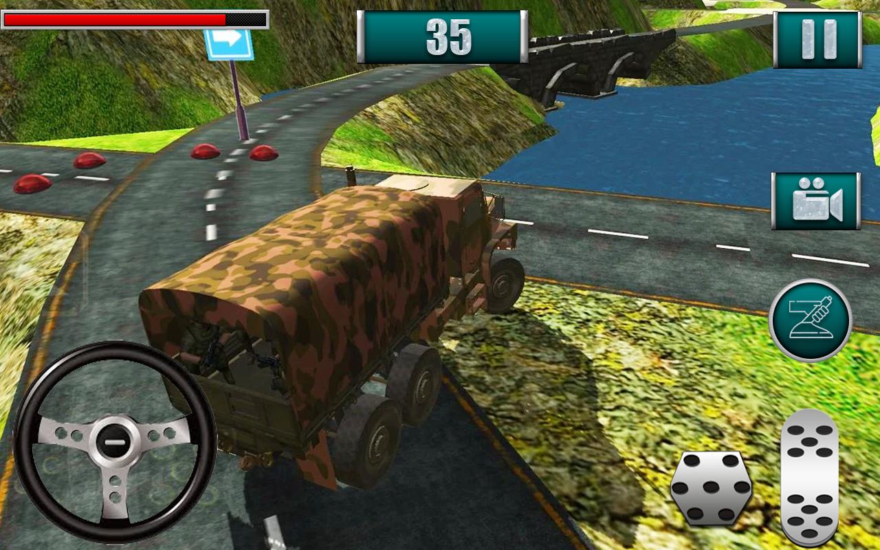 Download US Military Truck Driving Simulator: Army Trucker android on PC