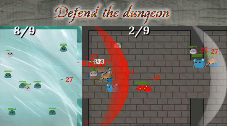 Download Slime dungeon: Defender android on PC