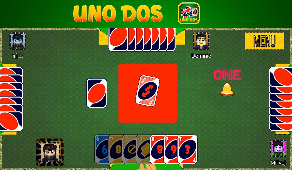 تنزيل Uno Dos cards game - with players على جهاز الكمبيوتر | مسؤول GameLoop