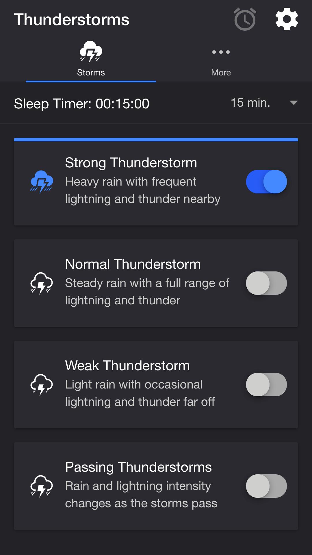 Download Thunderstorm Simulator (w/Ads) android on PC