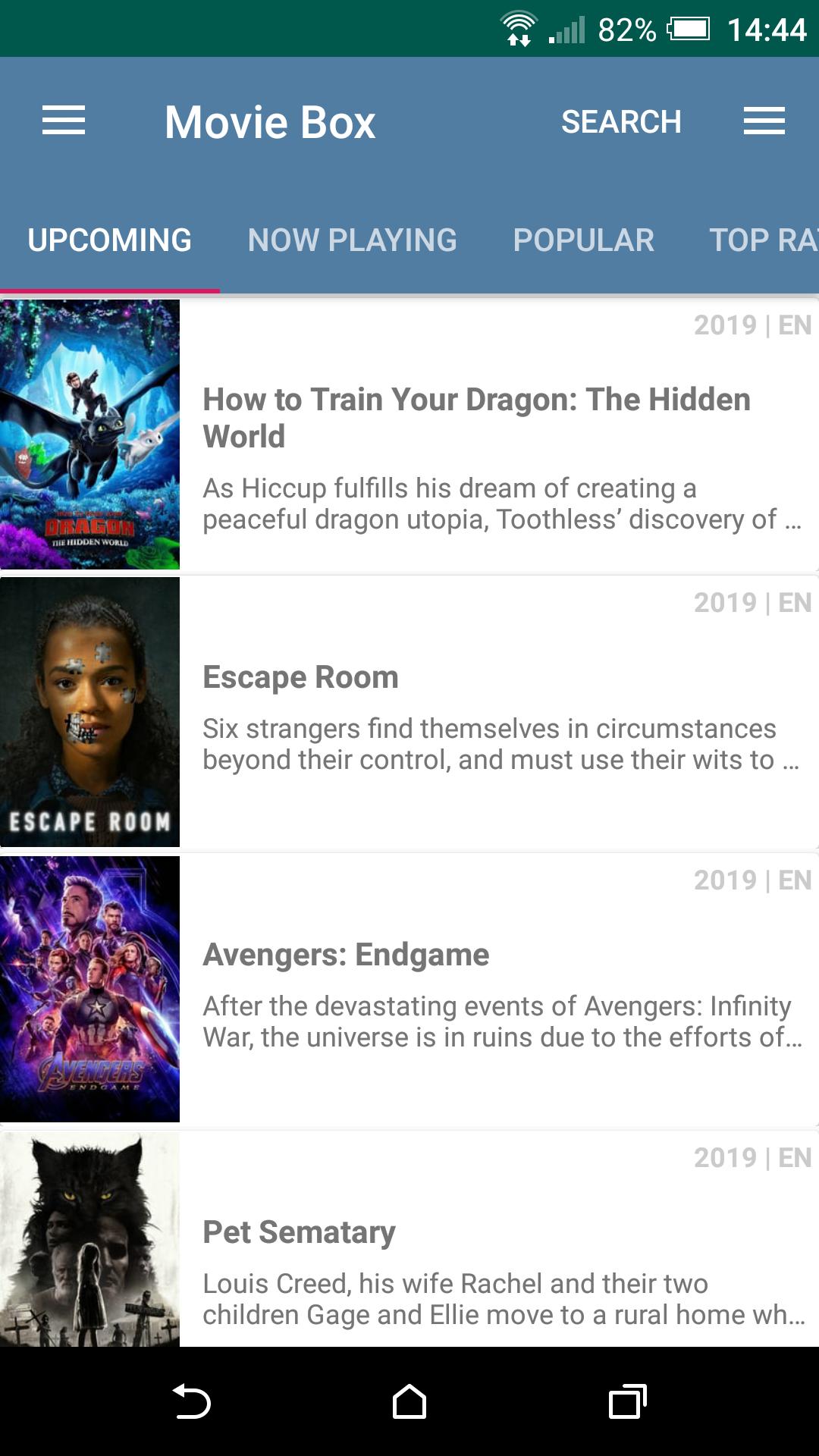 Download Movie Box android on PC