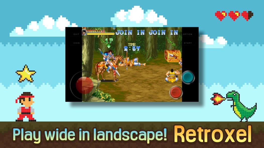 Download Retroxel: Retro Arcade Games android on PC