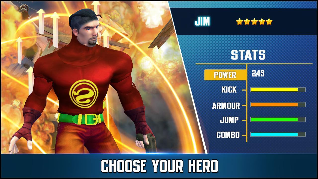 Download Superhero shooting battlegroun android on PC