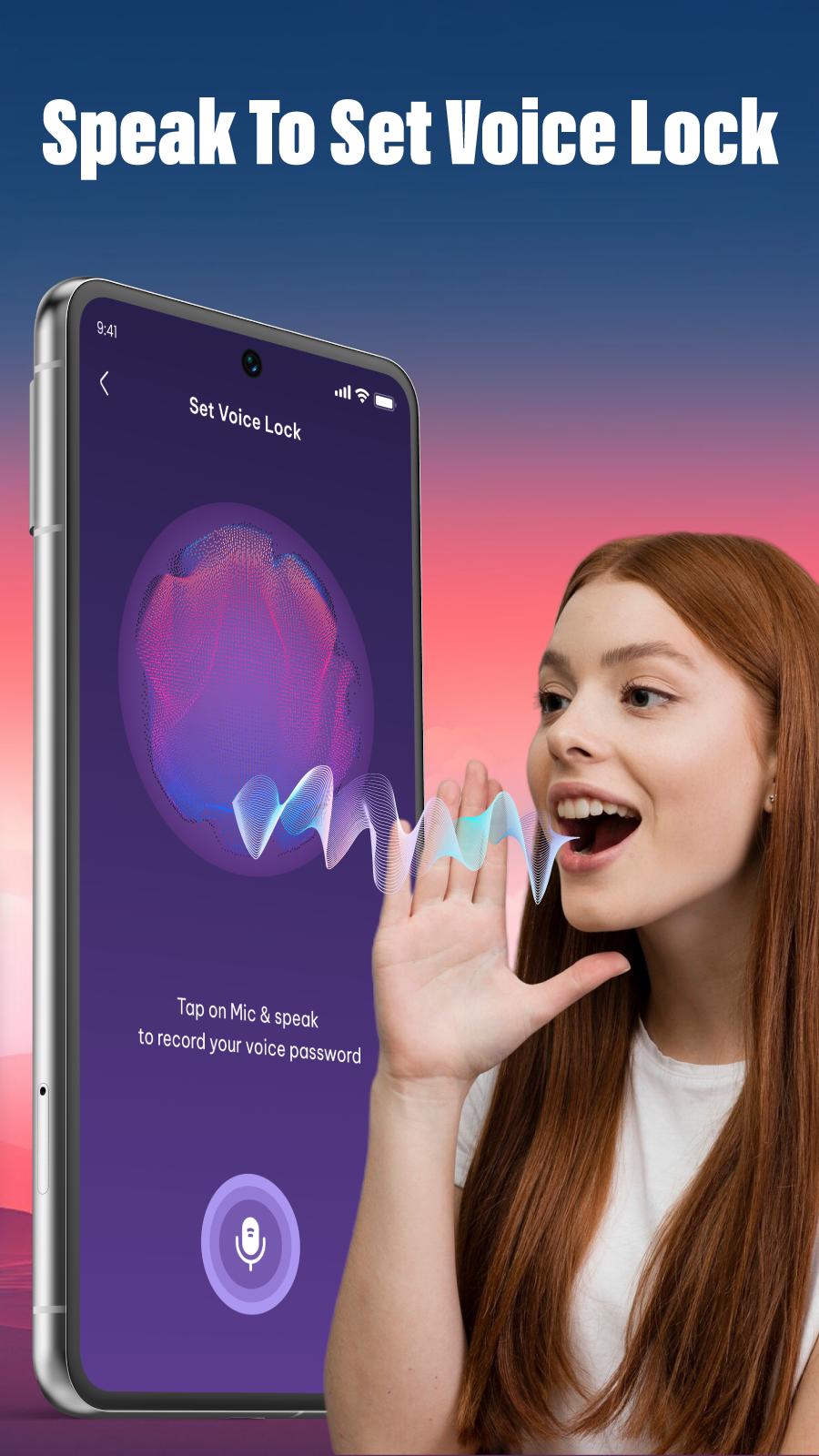 Download Voice Lock: Voice Screen Lock android on PC