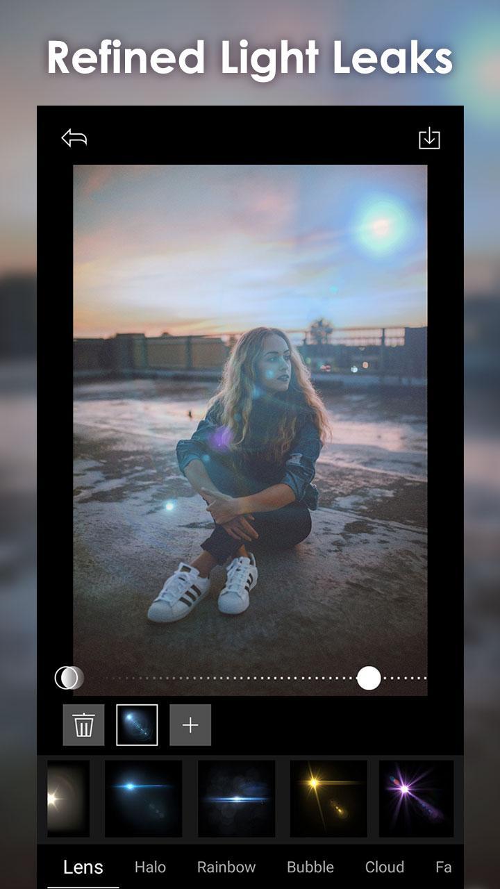 在電腦上下載Lens light - photo flare effects | GameLoop官方網站