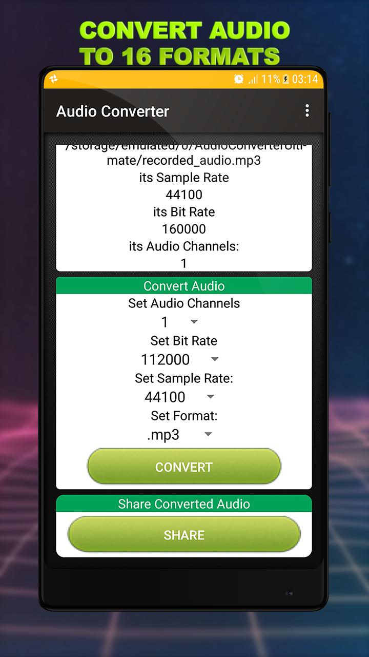 Descargar Audio Converter - 16 Audio For en PC | GameLoop Oficial