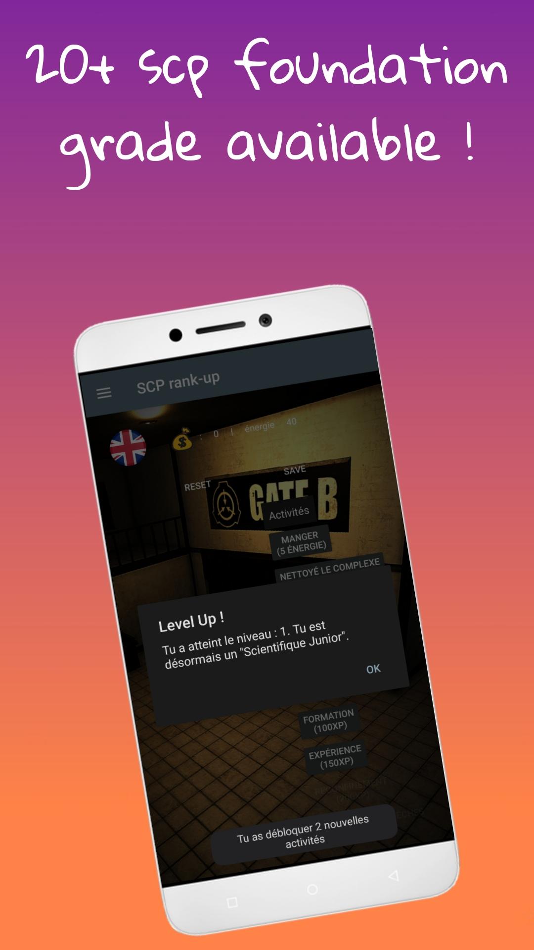 Descargar SCP Rank-Up en PC | GameLoop Oficial