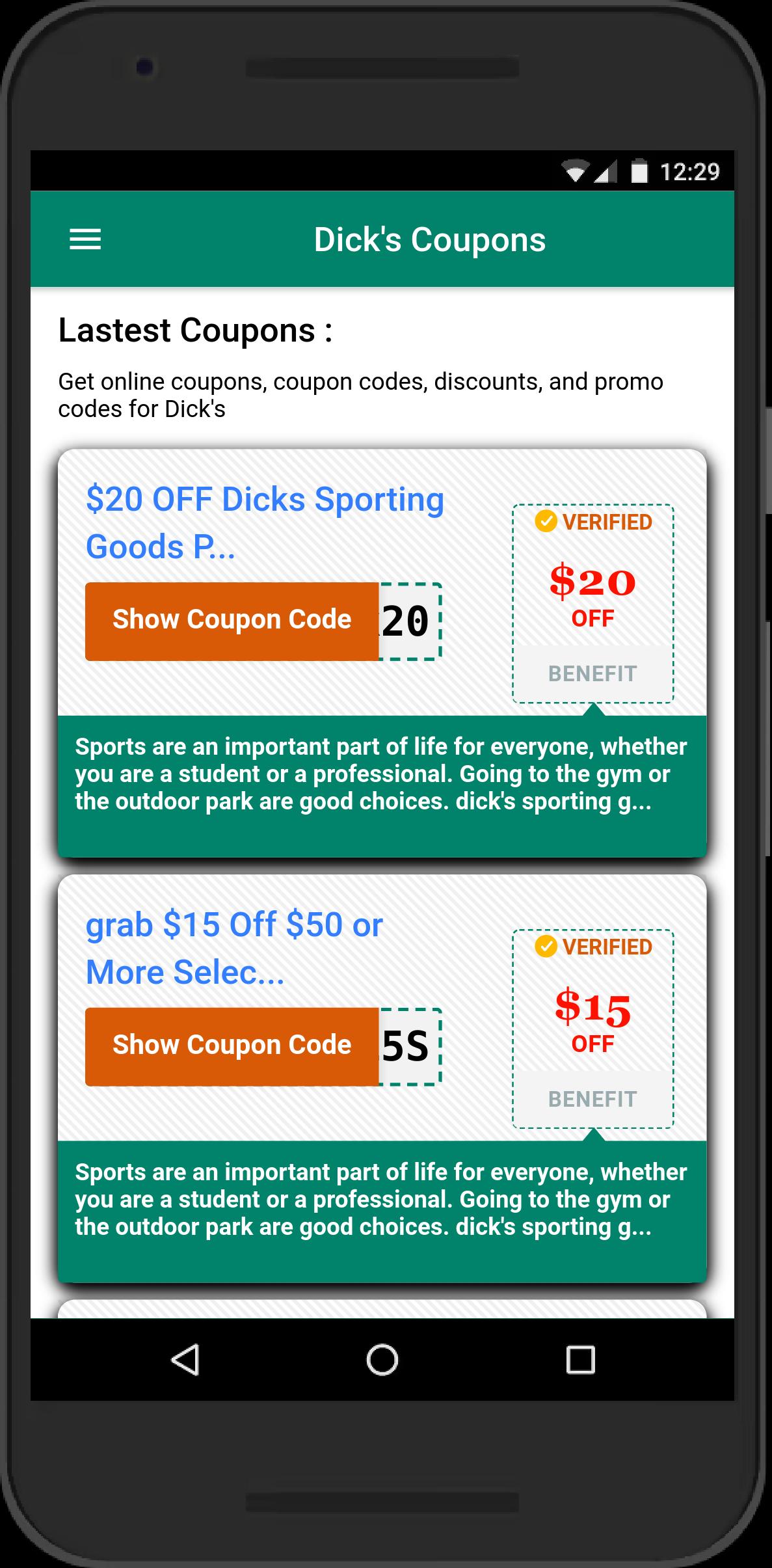 Unduh Dick's Sporting Goods Coupons di PC | Resmi GameLoop