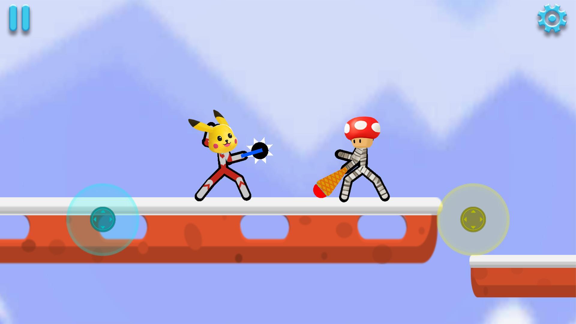 Download Stickman Clash: 2 player games android on PC