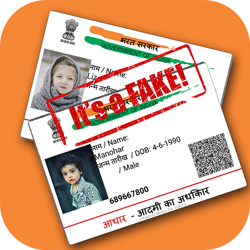 Download Fake Aadhar Card Maker android on PC