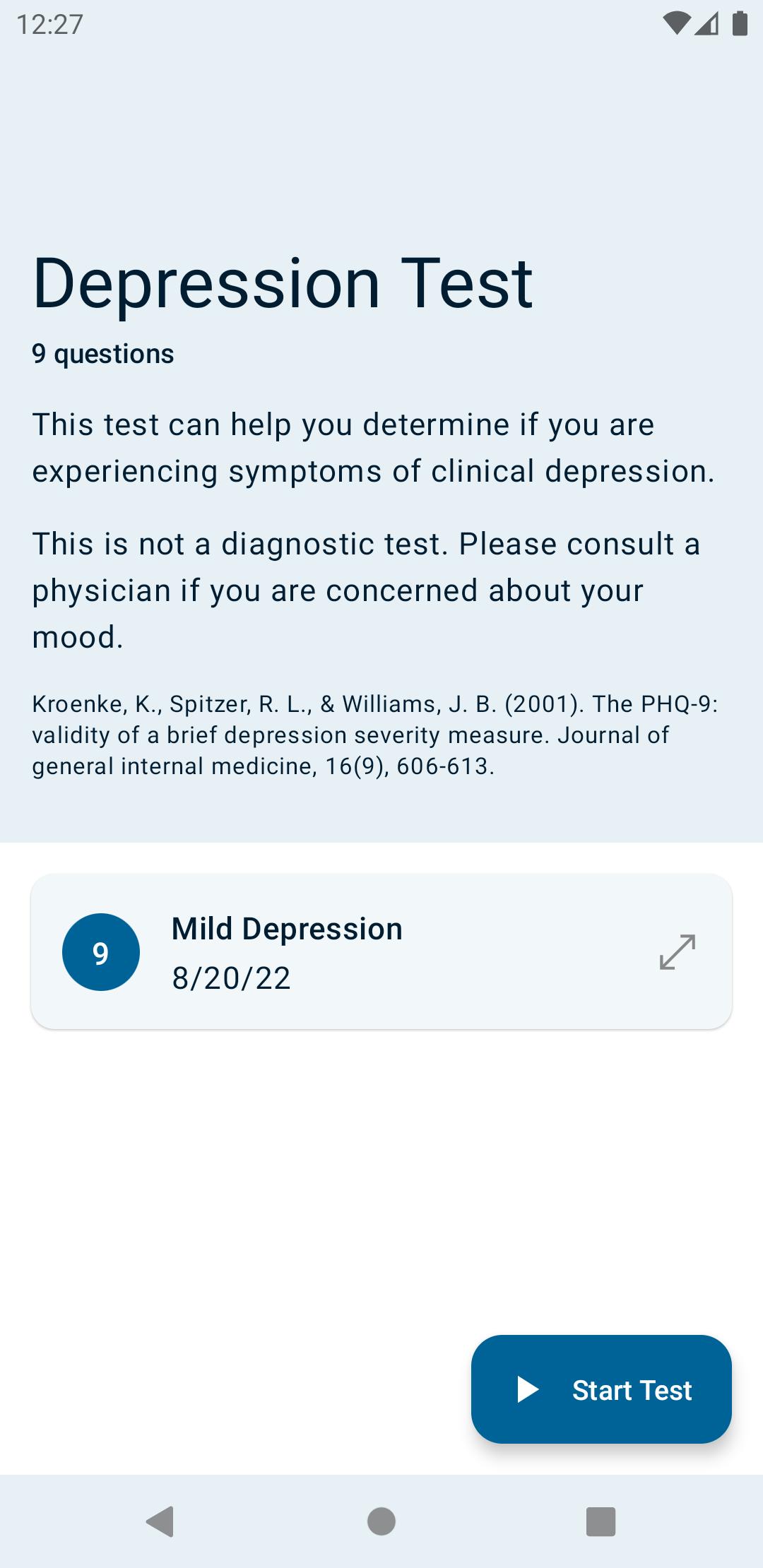 Скачать Depression Test на ПК | Официальный представитель GameLoop