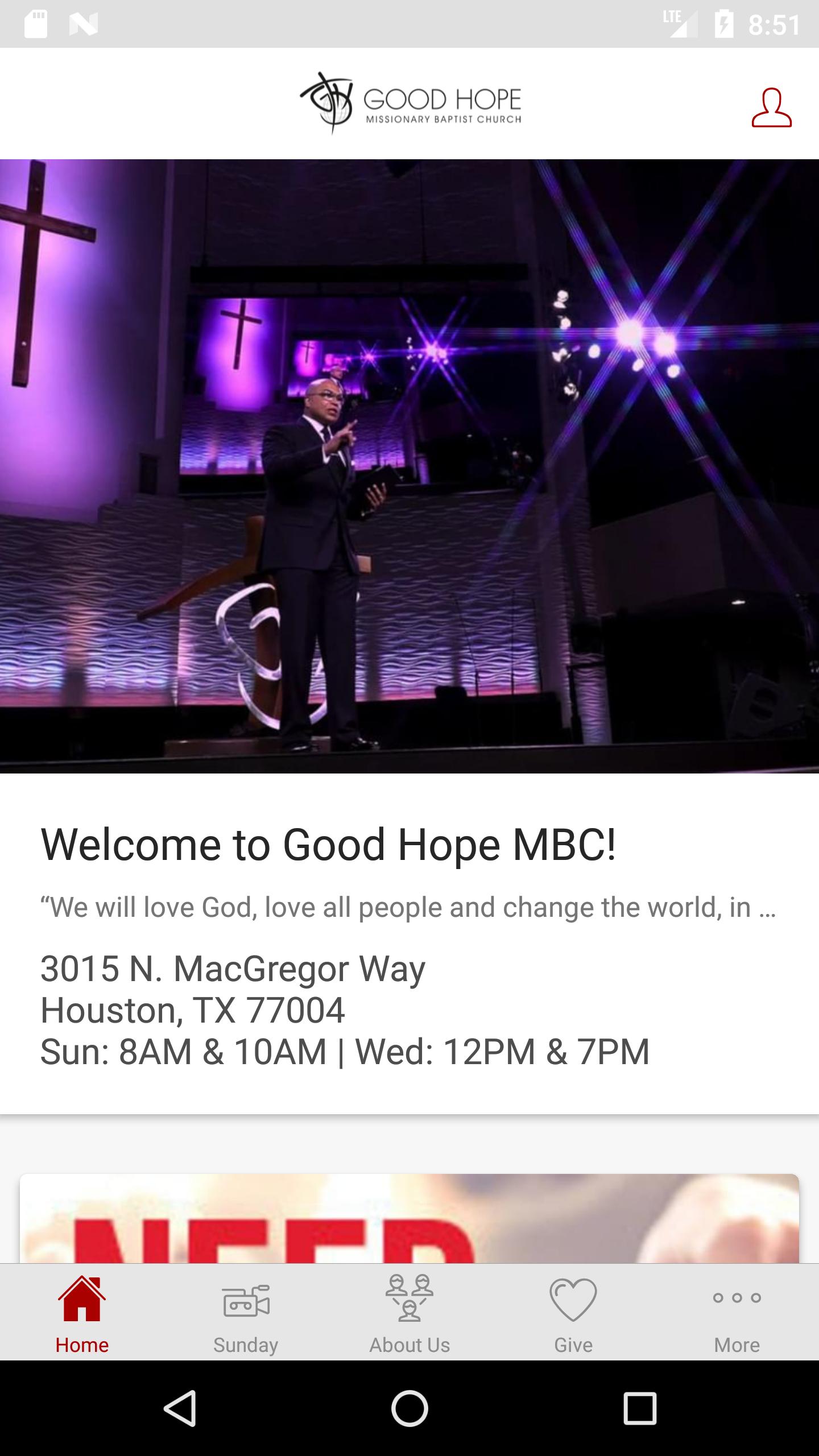 Download Good Hope MBC android on PC