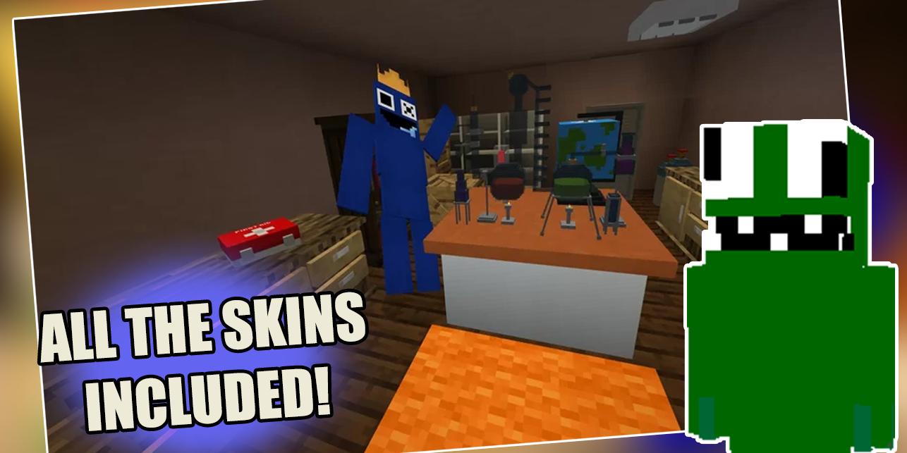 Rainbow Friends FNF Maps MCPE'yı PC'ye indirin | GameLoop Yetkilisi