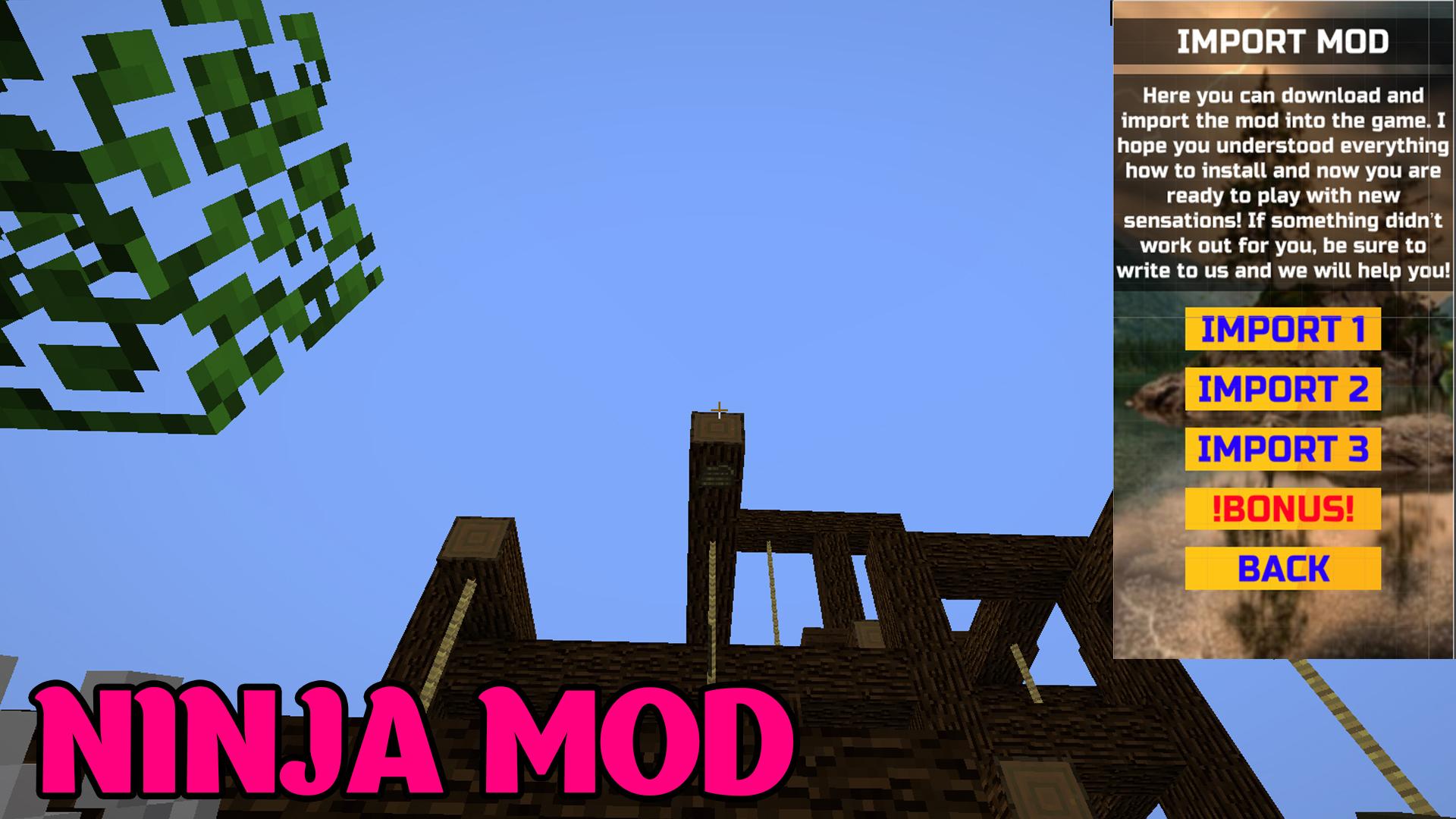 Baixe Ninja Mod For Minecarft PE no PC | Oficial GameLoop