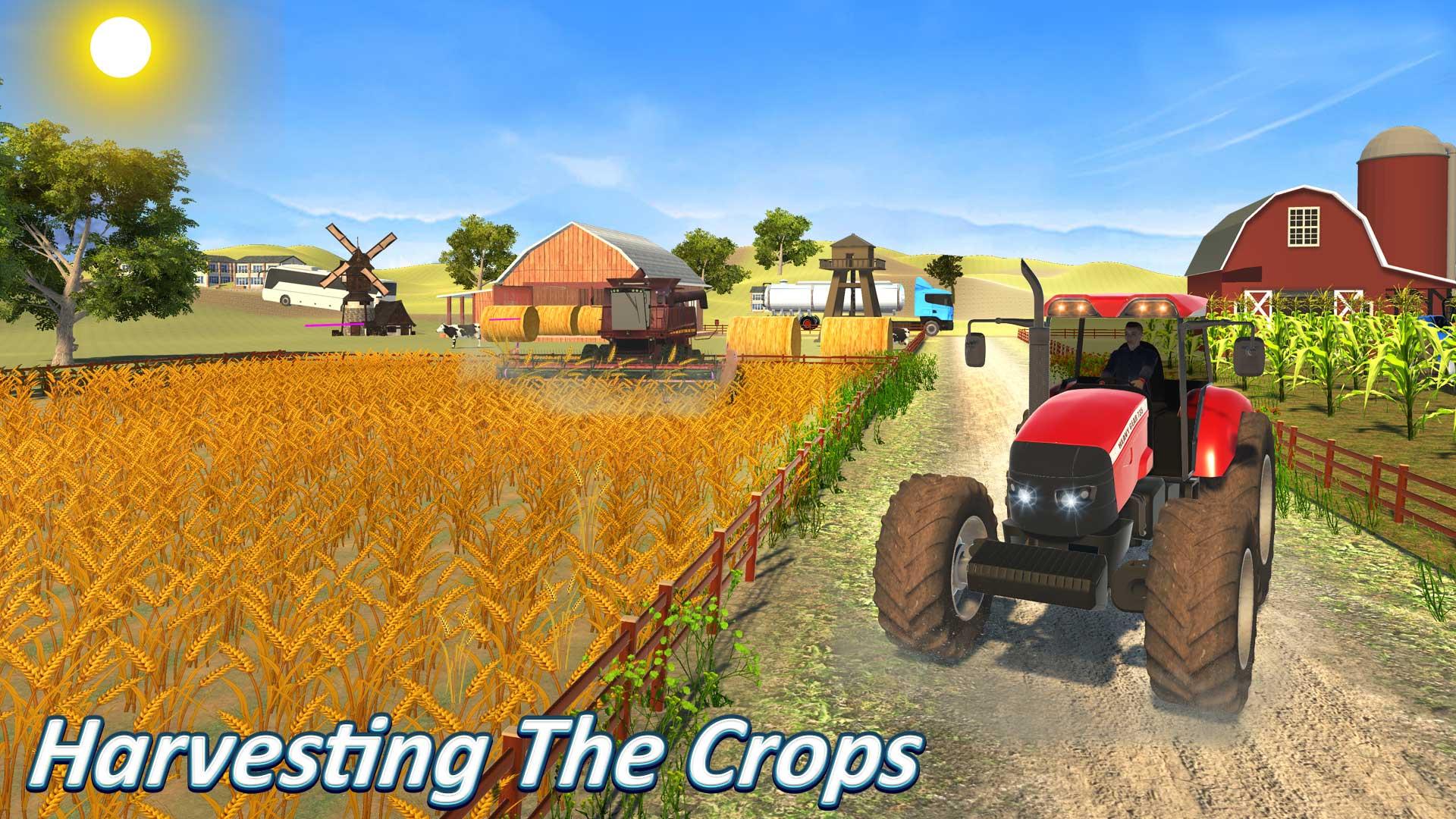 Download Farmer Simulator Tractor Games android on PC