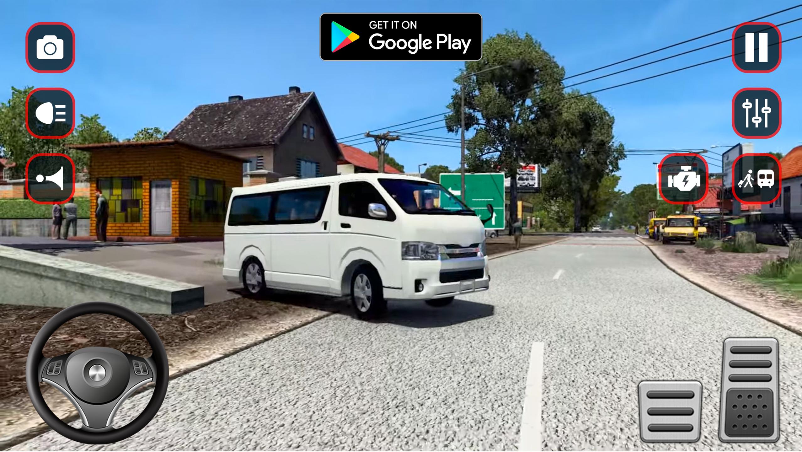 تنزيل Van Simulator Dubai Car Games على جهاز الكمبيوتر | مسؤول GameLoop