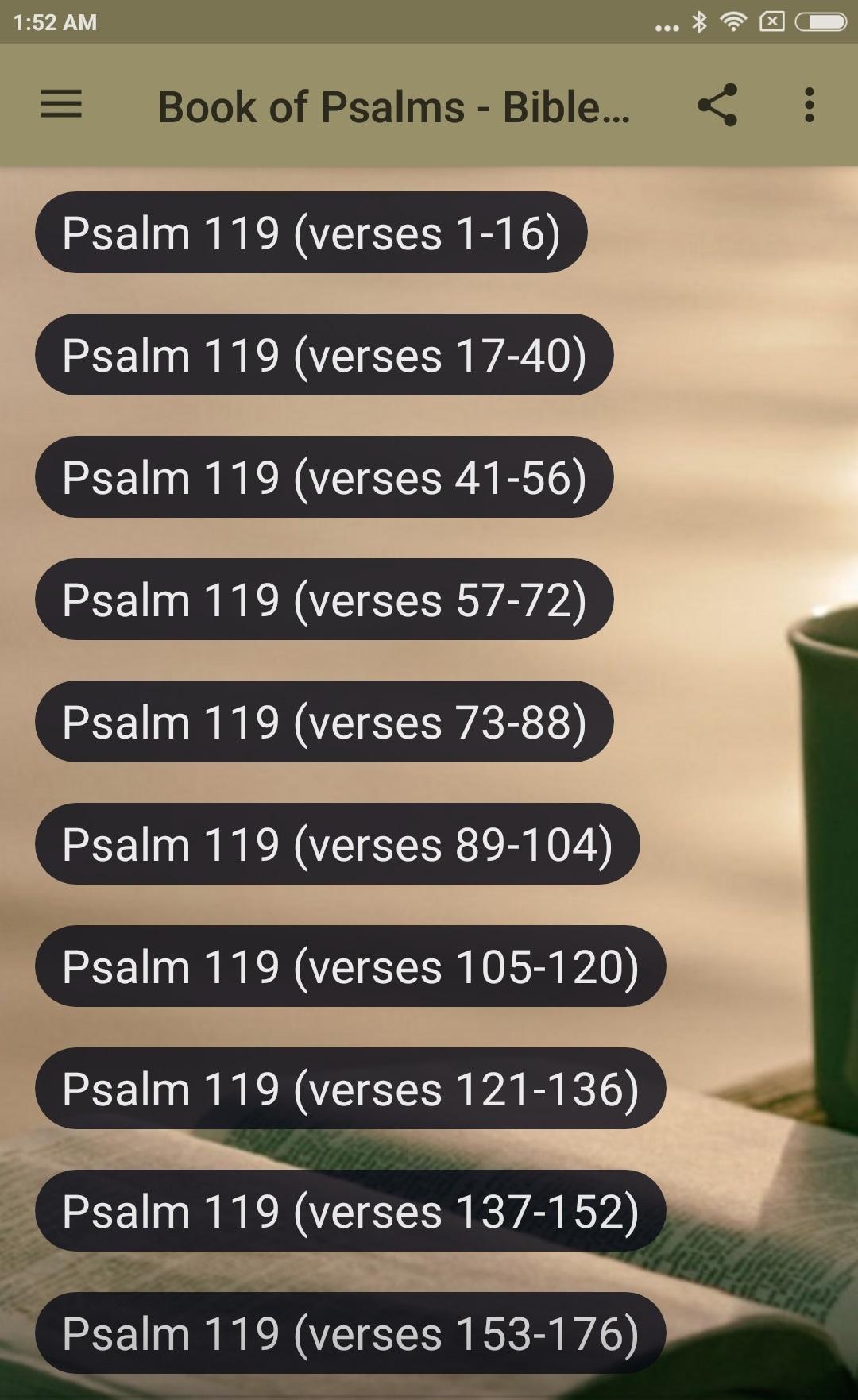 Download BOOK OF PSALMS - BIBLE STUDY android on PC