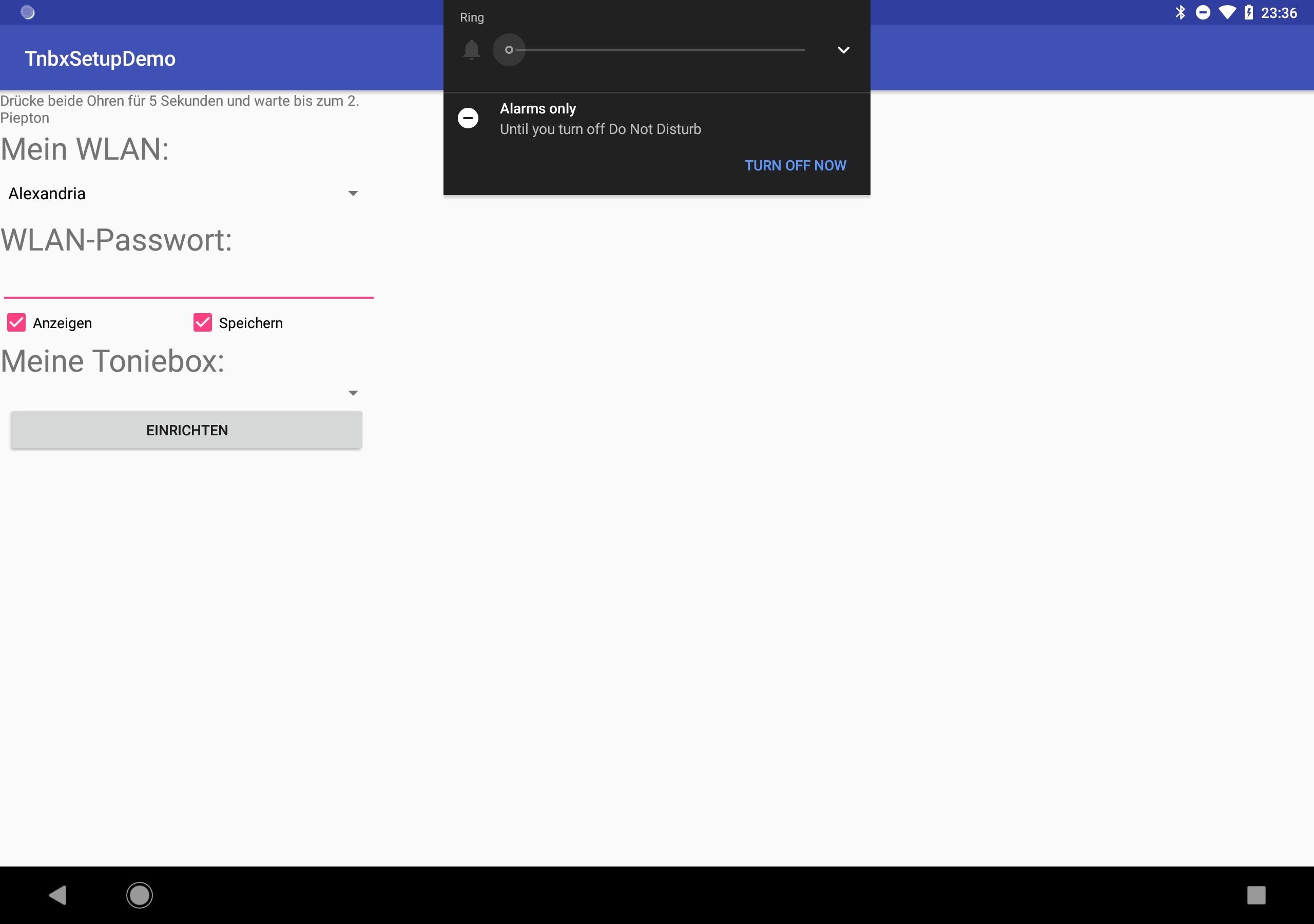 Download Unofficial Tnbx Setup Demonstr android on PC
