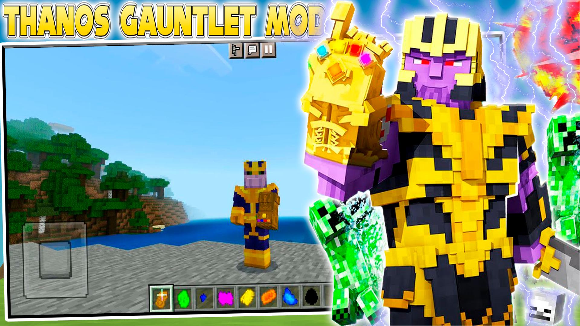 Download Thanos Gauntlet Mod android on PC