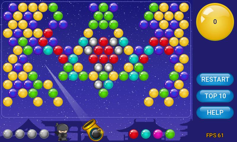 Download Ninja Bubble Shooter android on PC