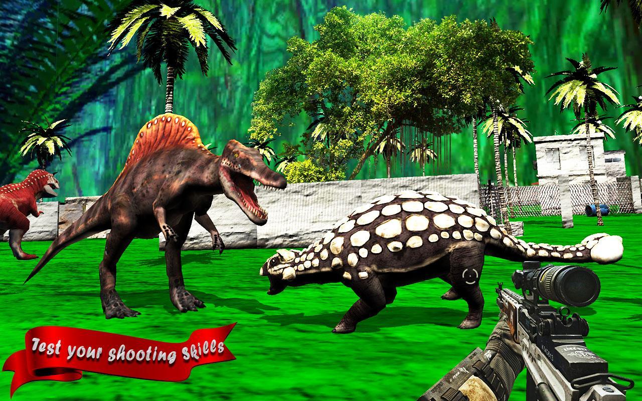 Download Dinosaur Shoot Fps Games android on PC