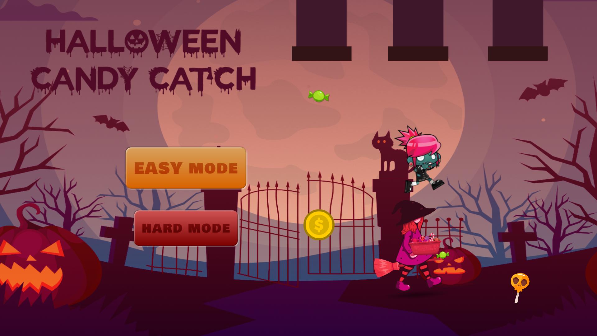 Download Halloween Candy Catch android on PC