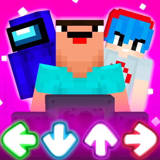Download Fnf vs Noob:Minecraft Mod MCPE android on PC