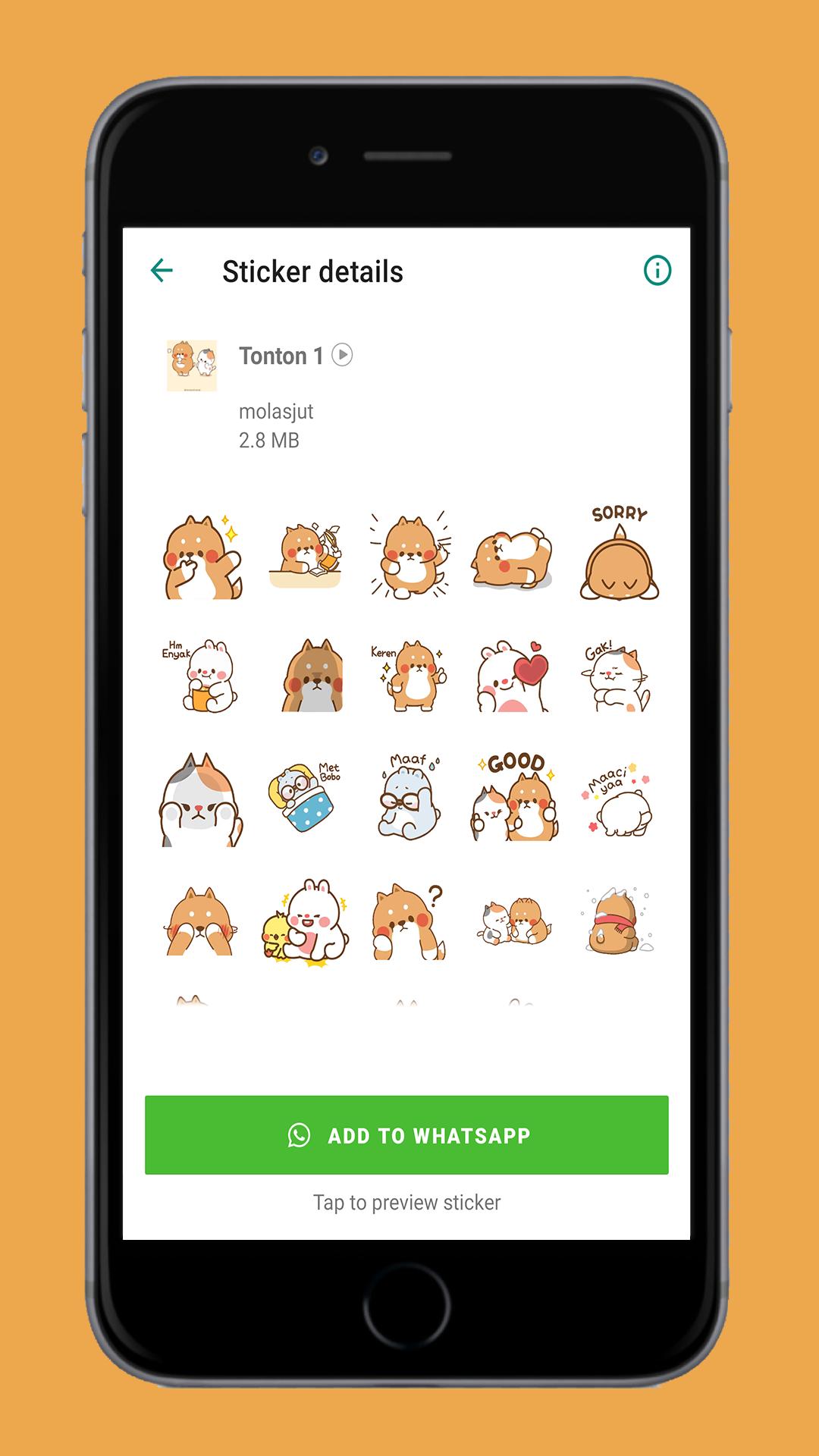 在電腦上下載Animated Cute Tonton WASticker | GameLoop官方網站