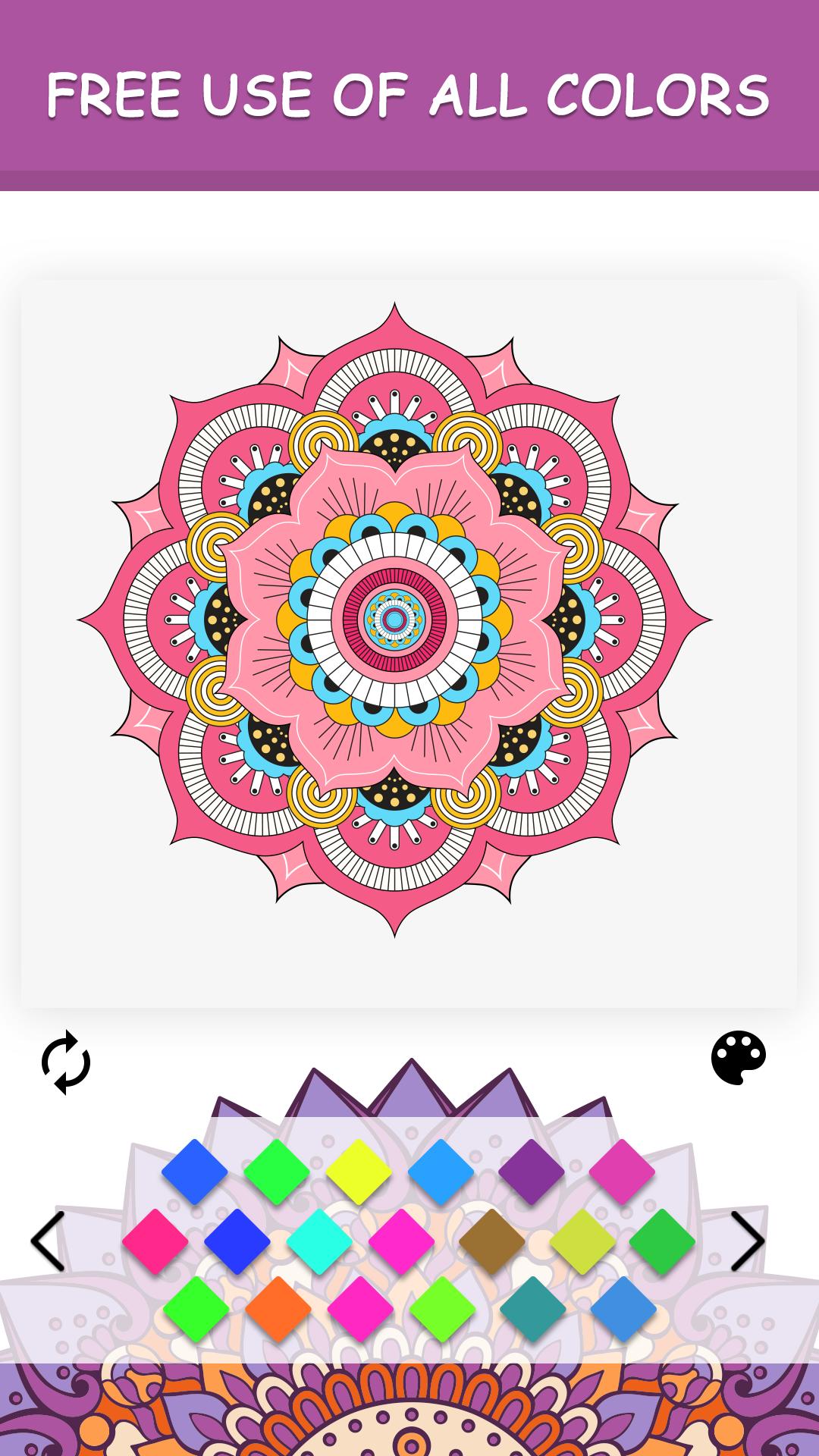 تنزيل Mandala Coloring على جهاز الكمبيوتر | مسؤول GameLoop