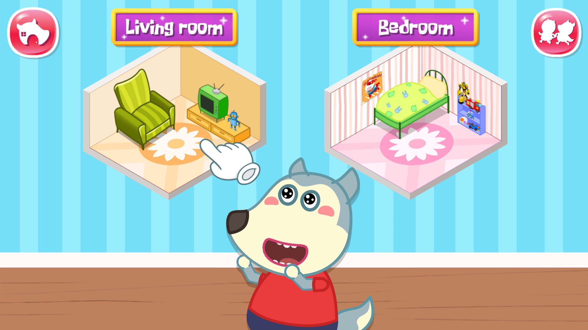 Download Wolfoo's Sweet Home Decoration android on PC