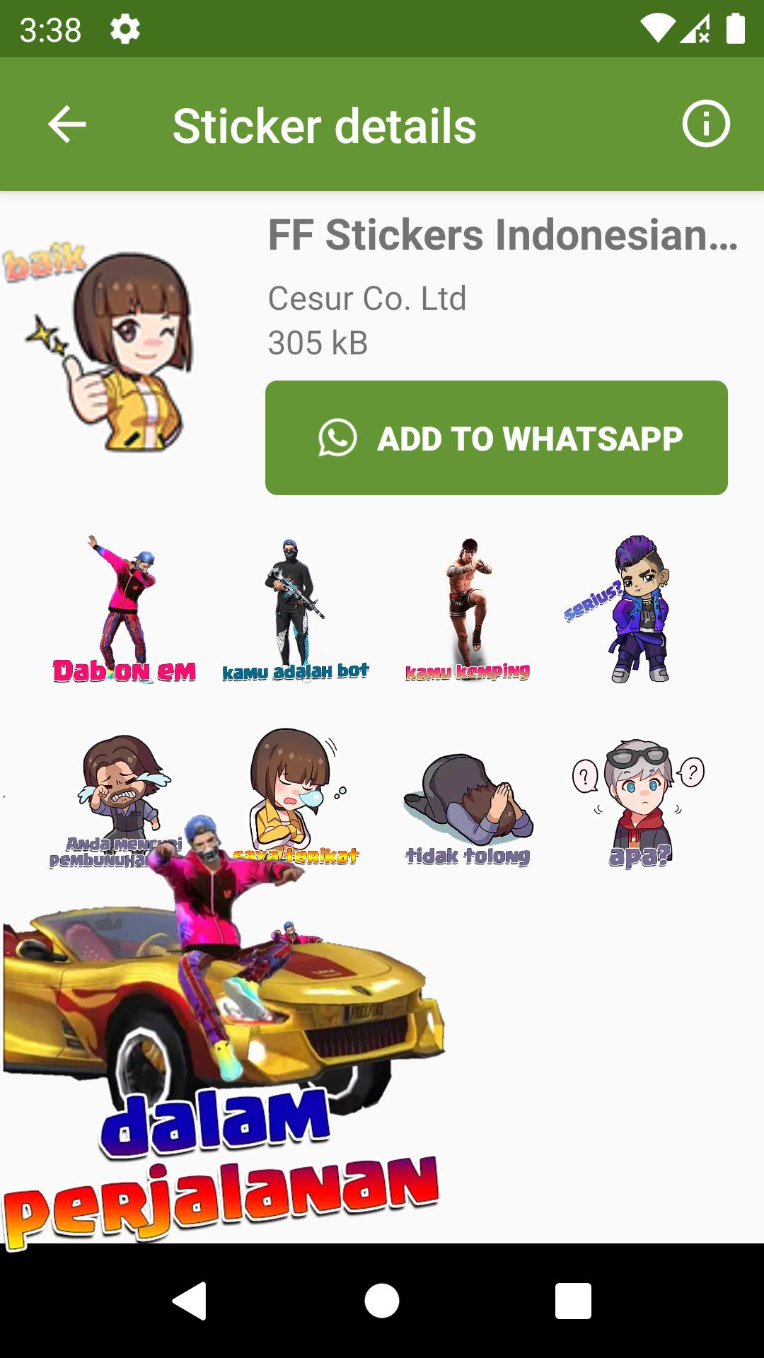 PCにFF Stickers for WhatsApp 2021をダウンロードする| GameLoopオフィシャル