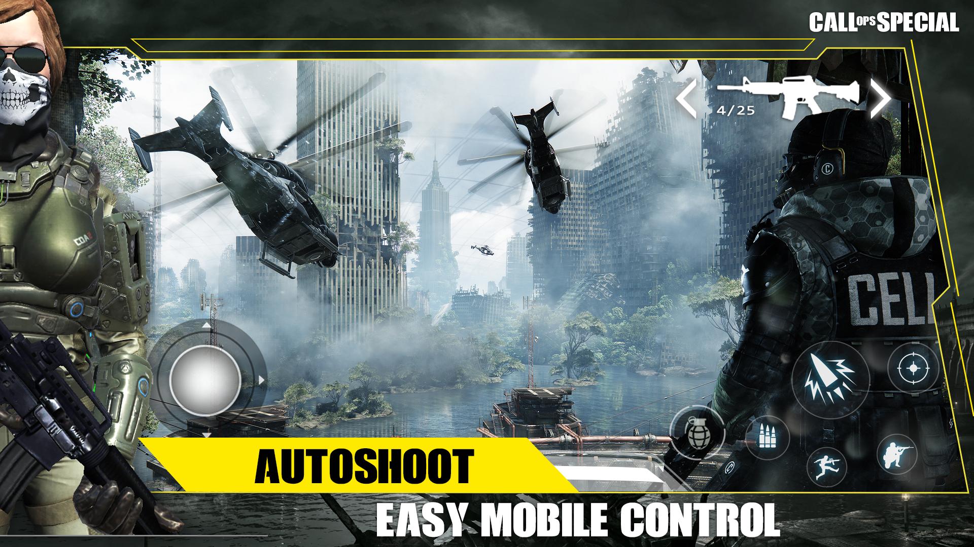 Download Fps Gun Shooting Games Online android on PC