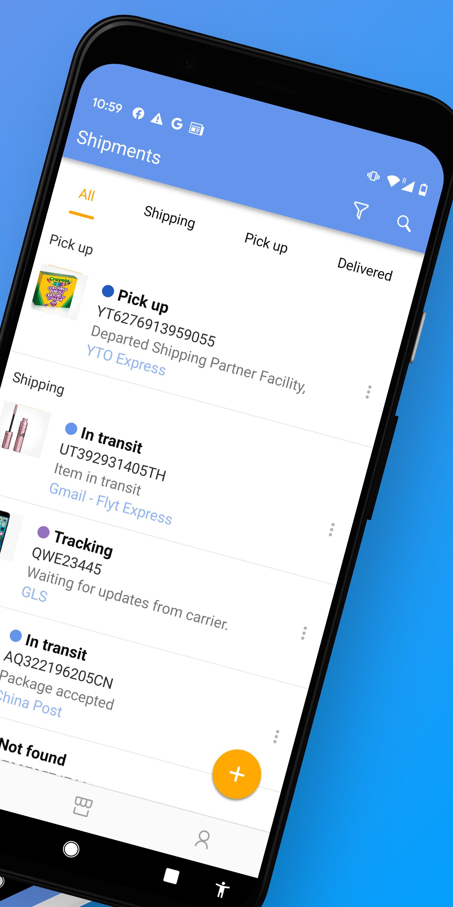Download Package Tracker: Track Parcels android on PC