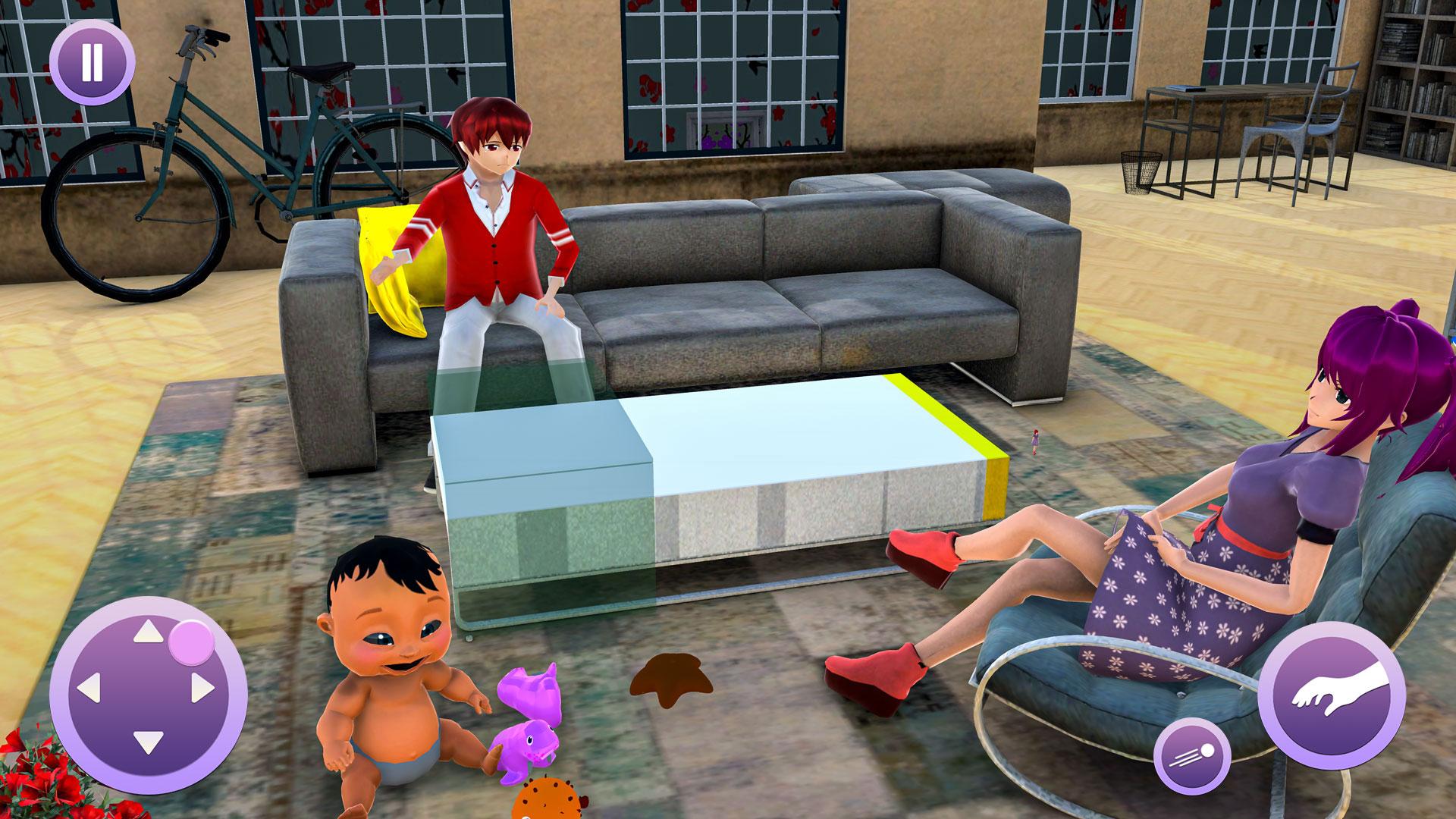 Download Anime Mother Simulator Games android on PC