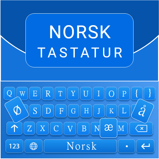 Download Norwegian English Keyboard android on PC