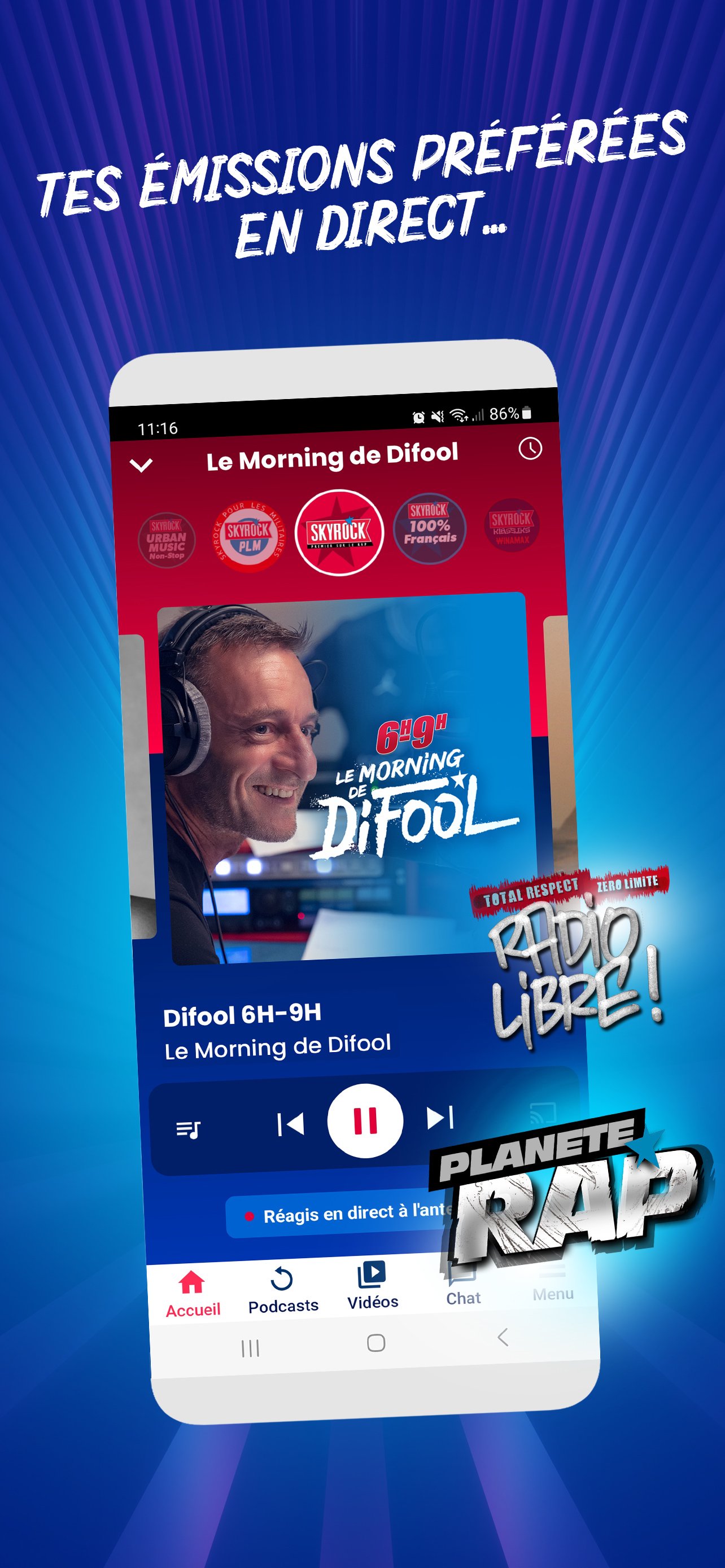 تنزيل Skyrock Radio على جهاز الكمبيوتر | مسؤول GameLoop