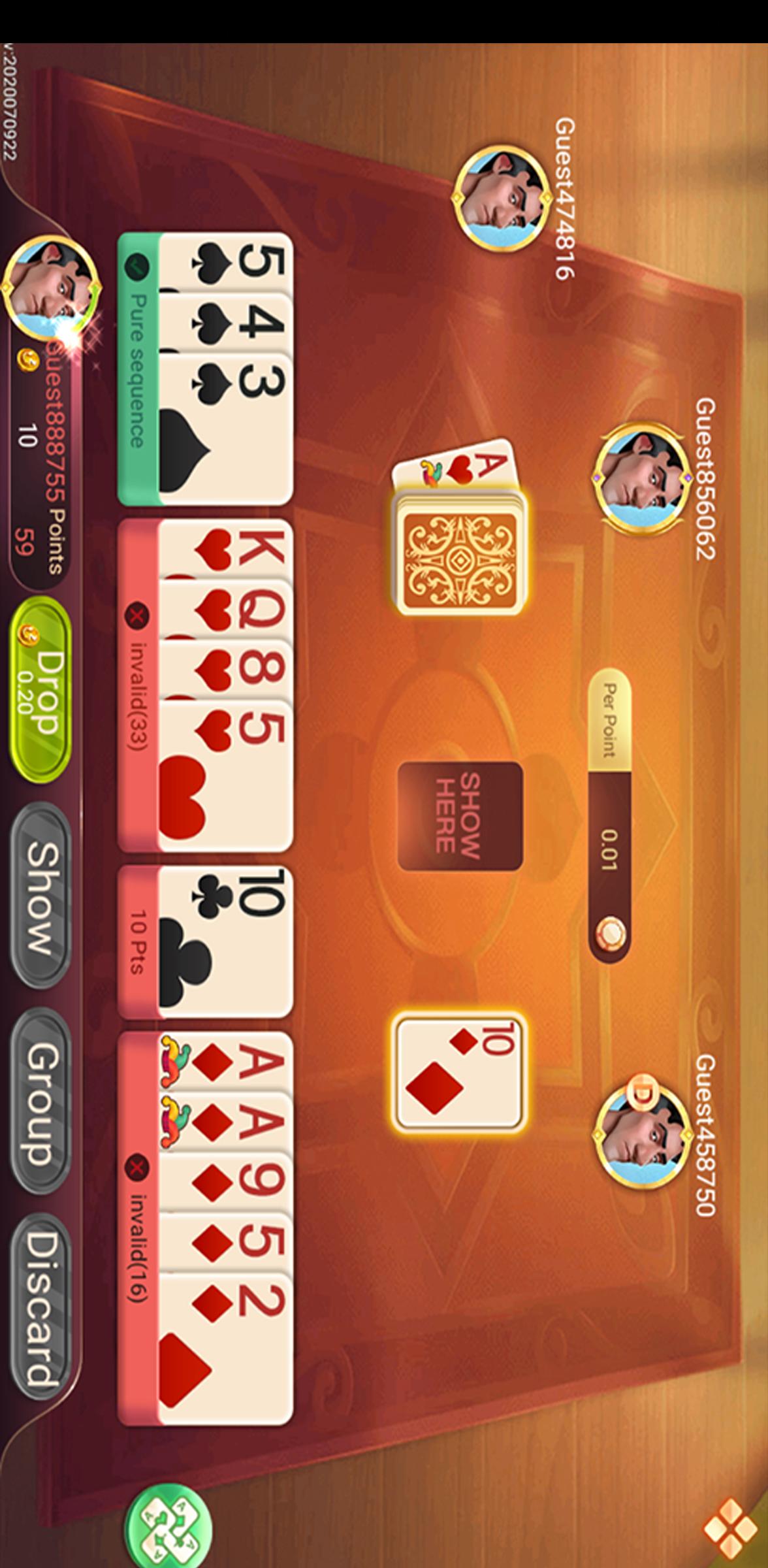 Download rainbow rummy android on PC