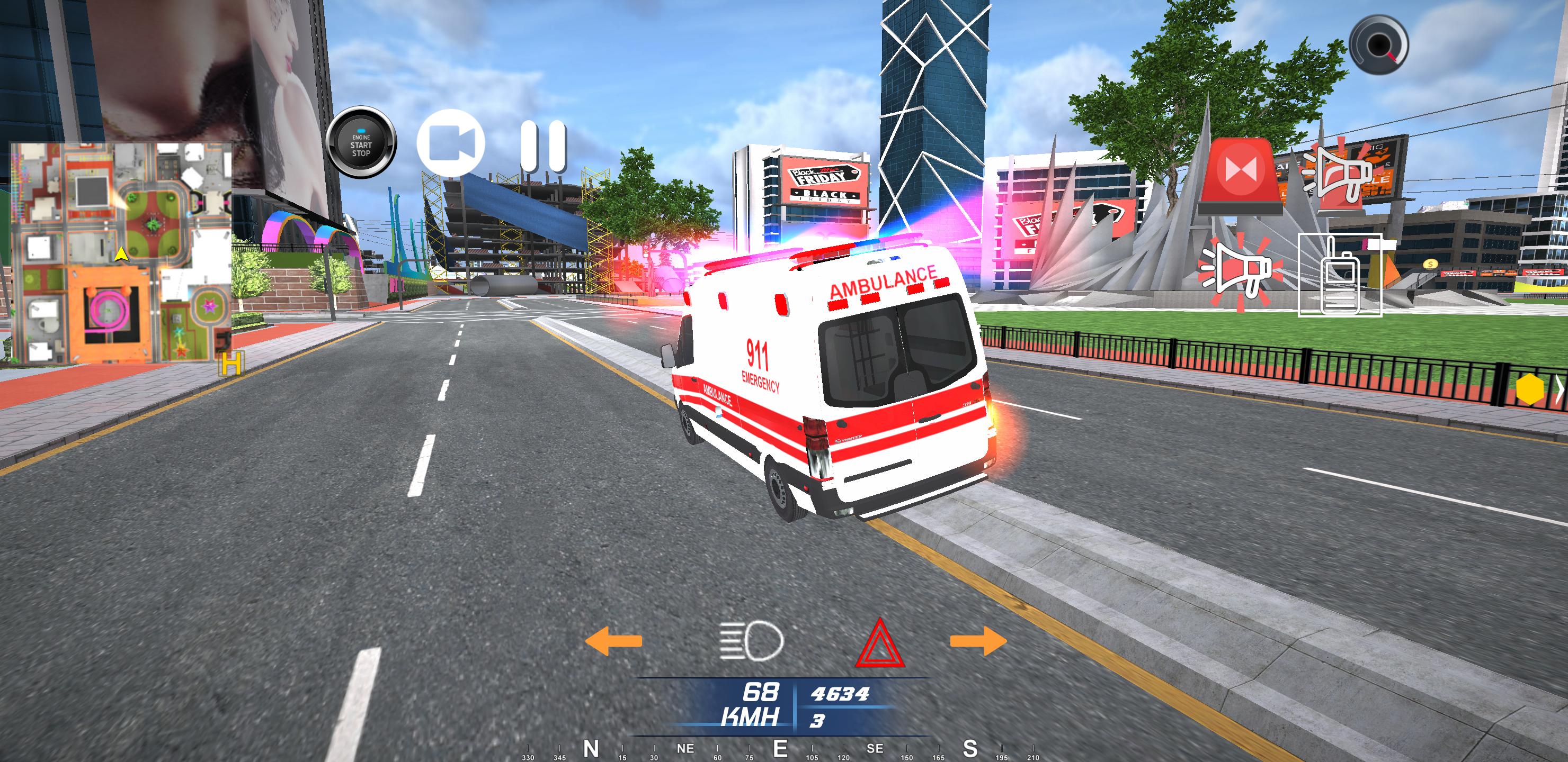 Download Emergency Ambulance Simulation android on PC