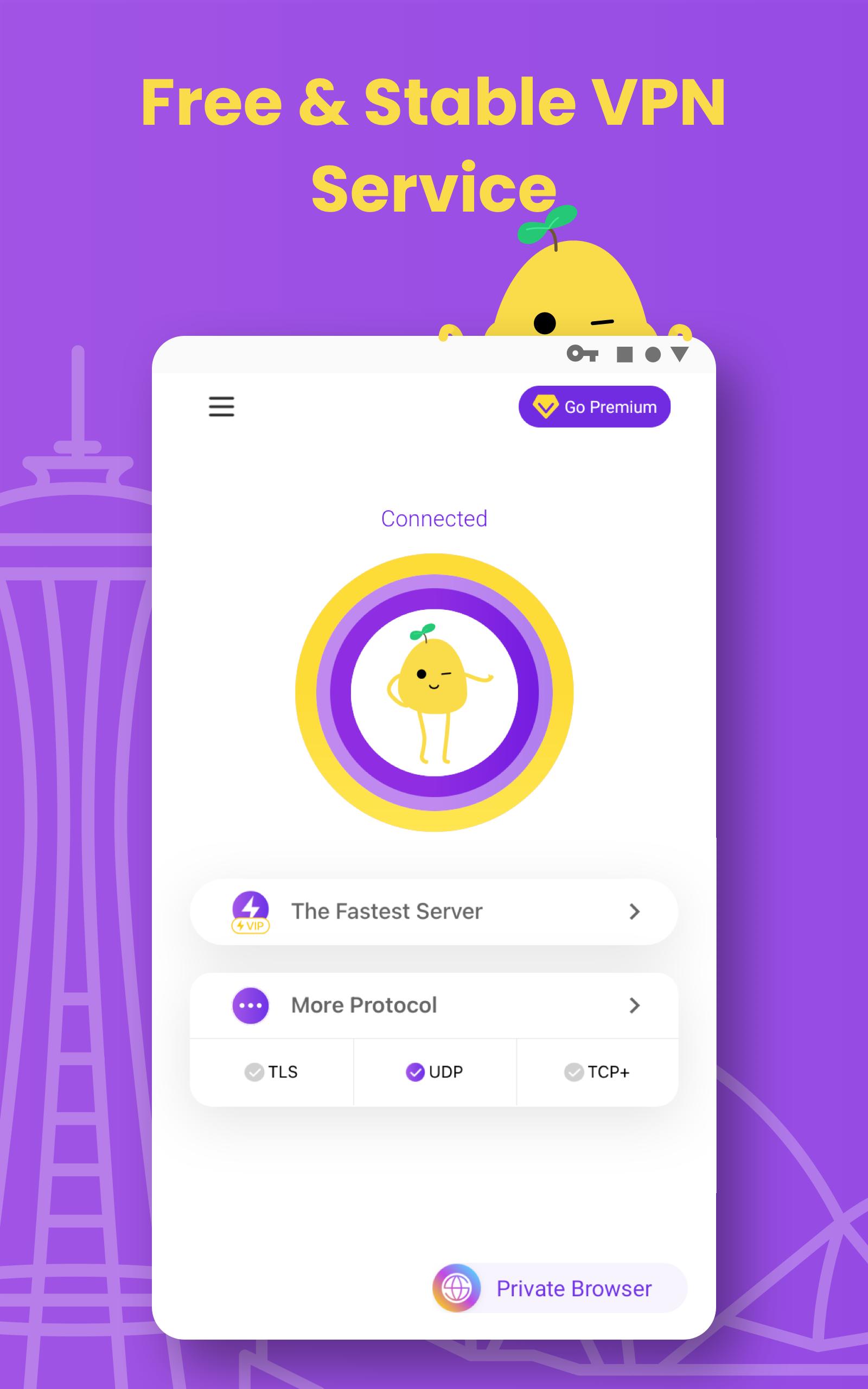 Download VPN PotatoVPN - WiFi Proxy android on PC