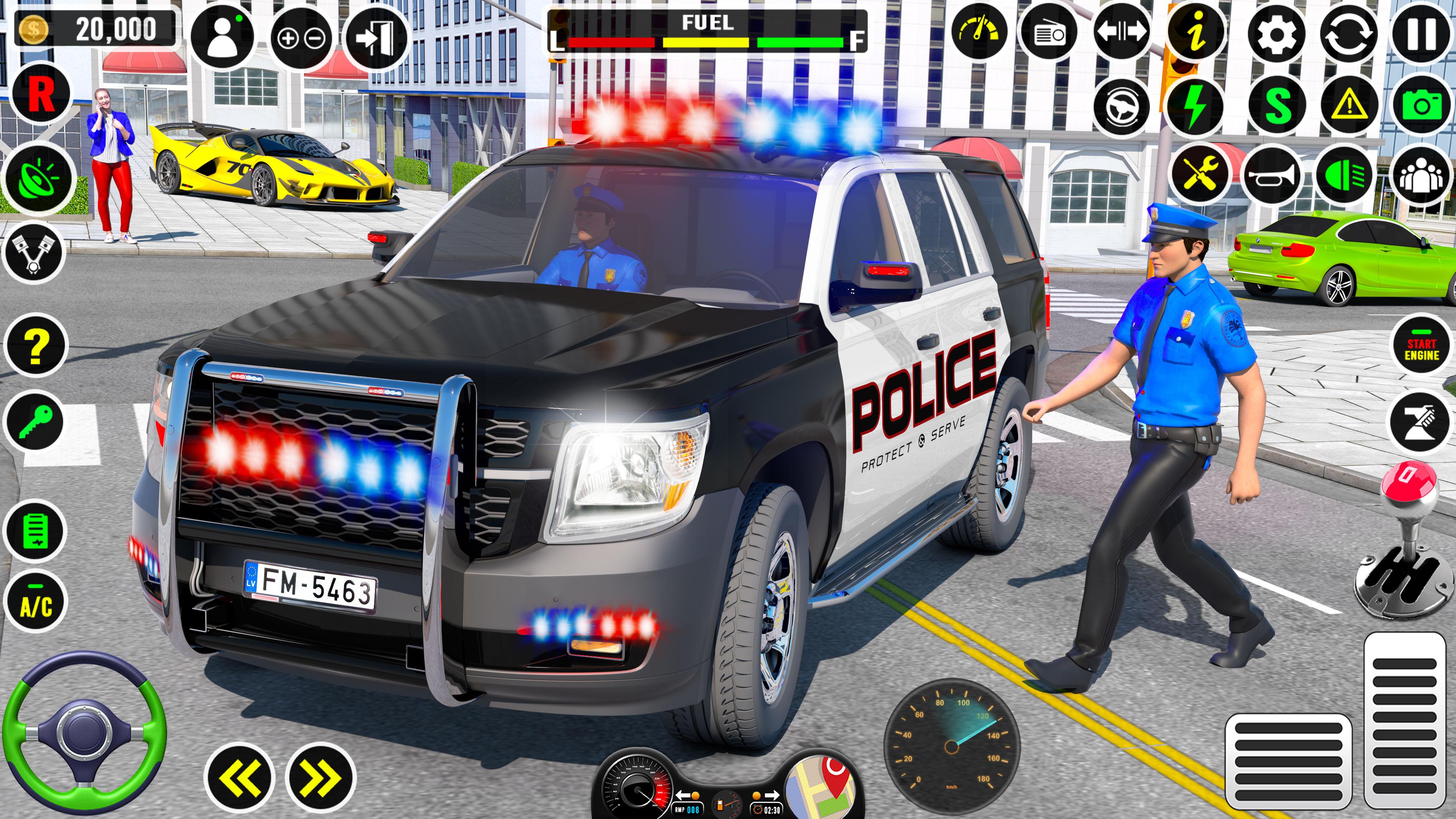 Download Police Car Driving US Car Game android on PC