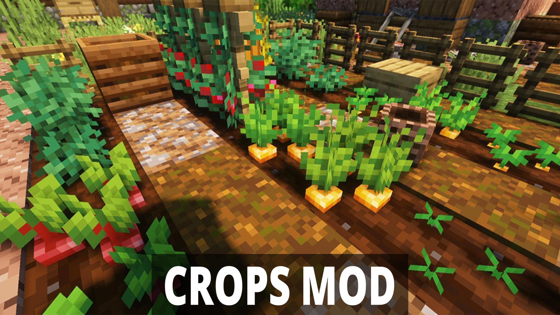 Download Vegetables Crops Mod Minecraft android on PC