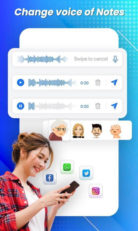 PCにVoice changer for WhatsAppをダウンロードする| GameLoopオフィシャル