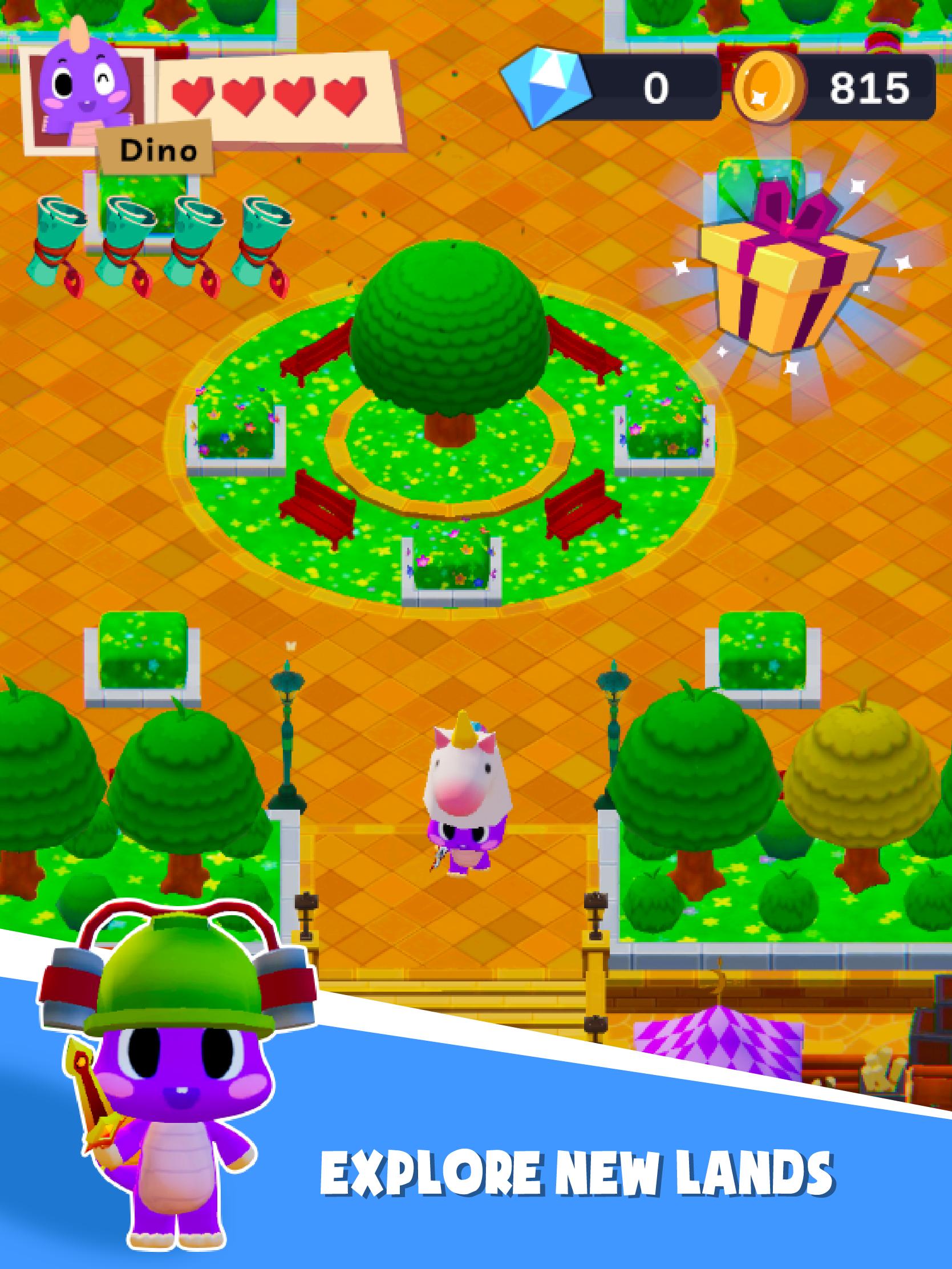 Download DINO Kingdom - English Typing android on PC