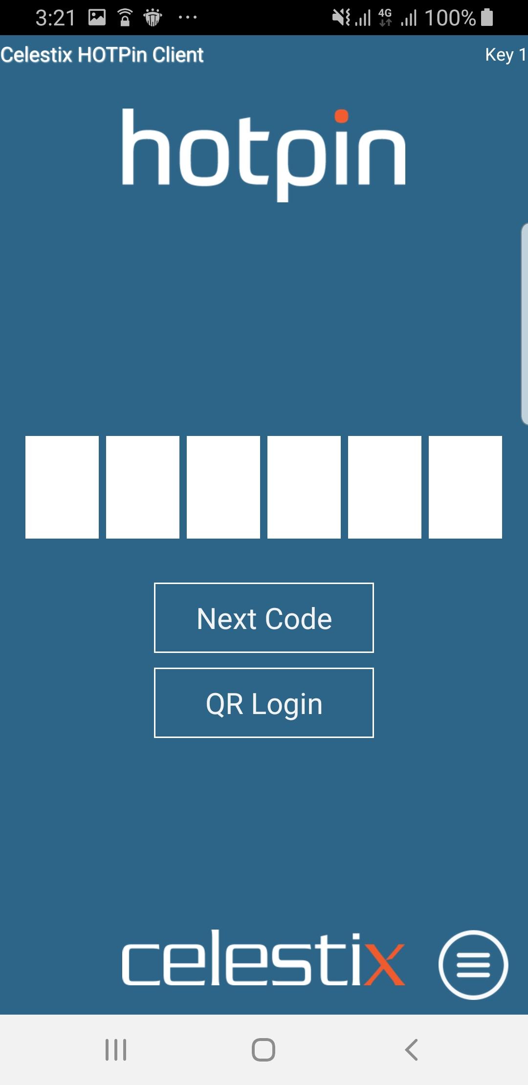 Download Celestix HOTPin Client android on PC