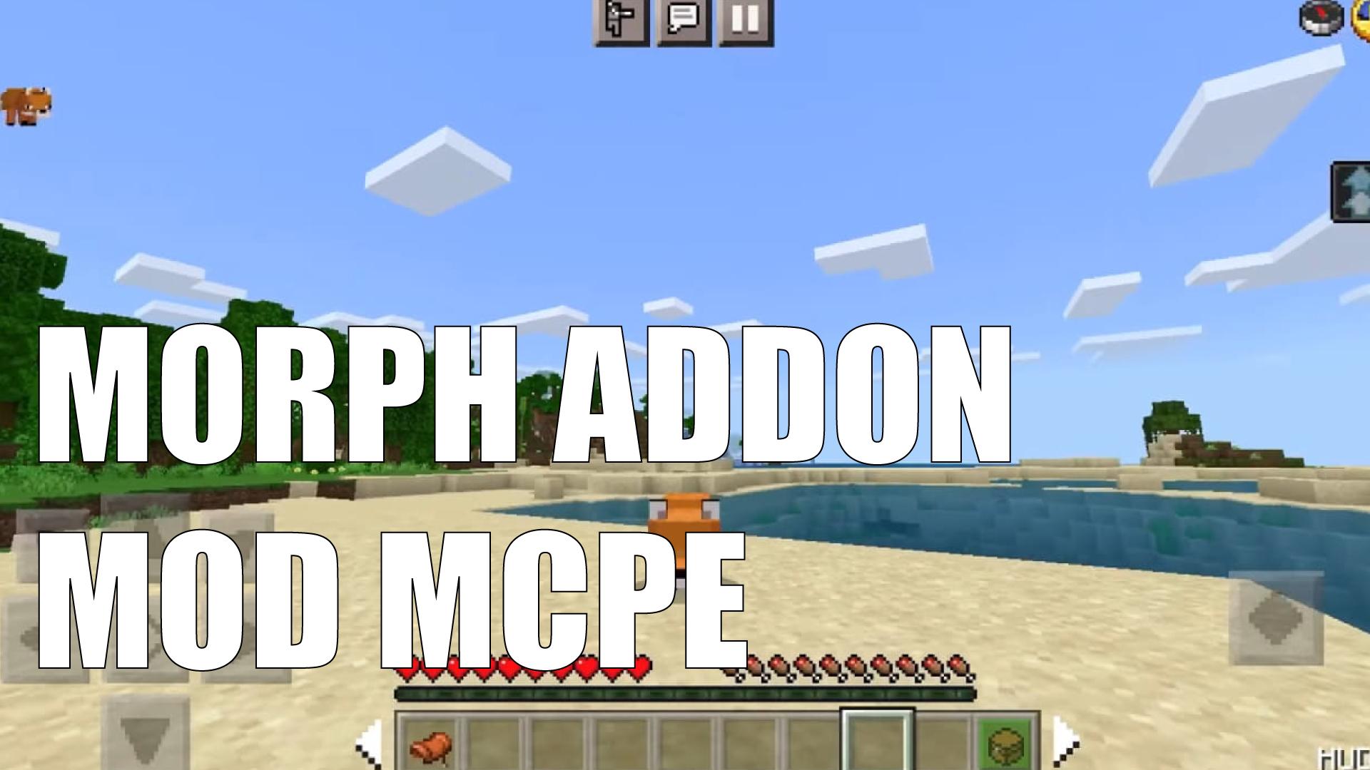 Download Morph plus Mod for MCPE android on PC