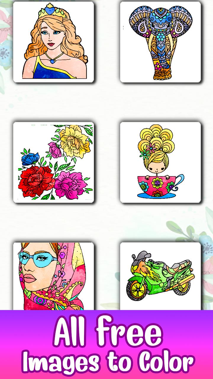 Baixe WaterColor Paint by Number - A no PC | Oficial GameLoop